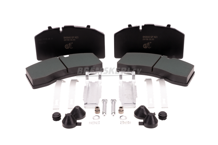 Bremskerl 8043 Premium Brake Pads for Bendix ADB22X/ADB22X-LT ...