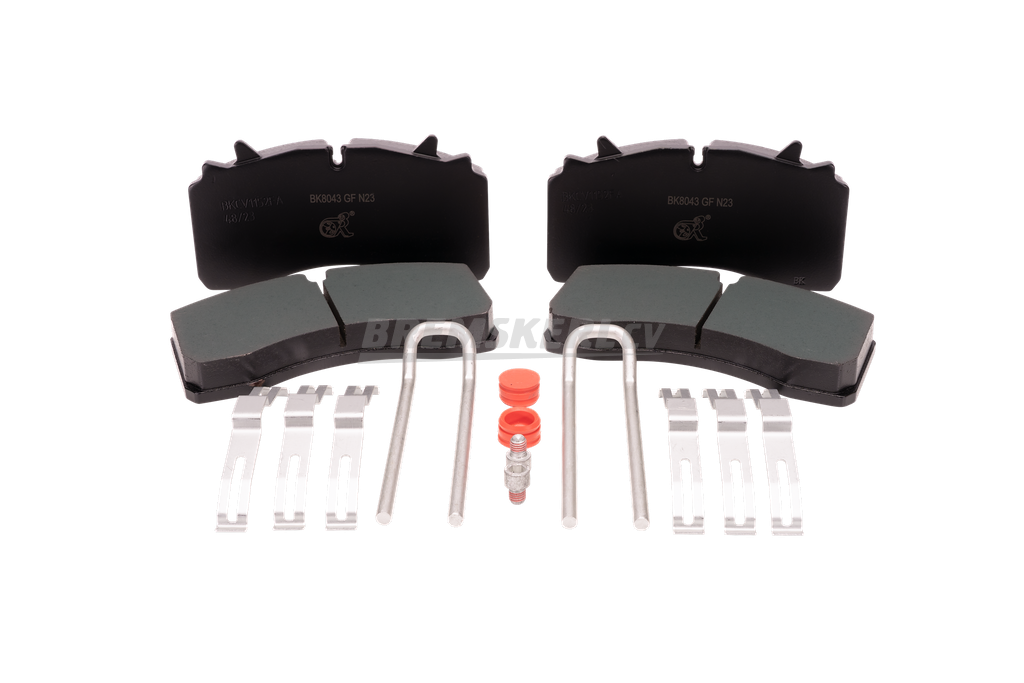 Bremskerl 8043 Premium Brake Pads for WABCO MAXXUS – Bremskerl CV, LLC