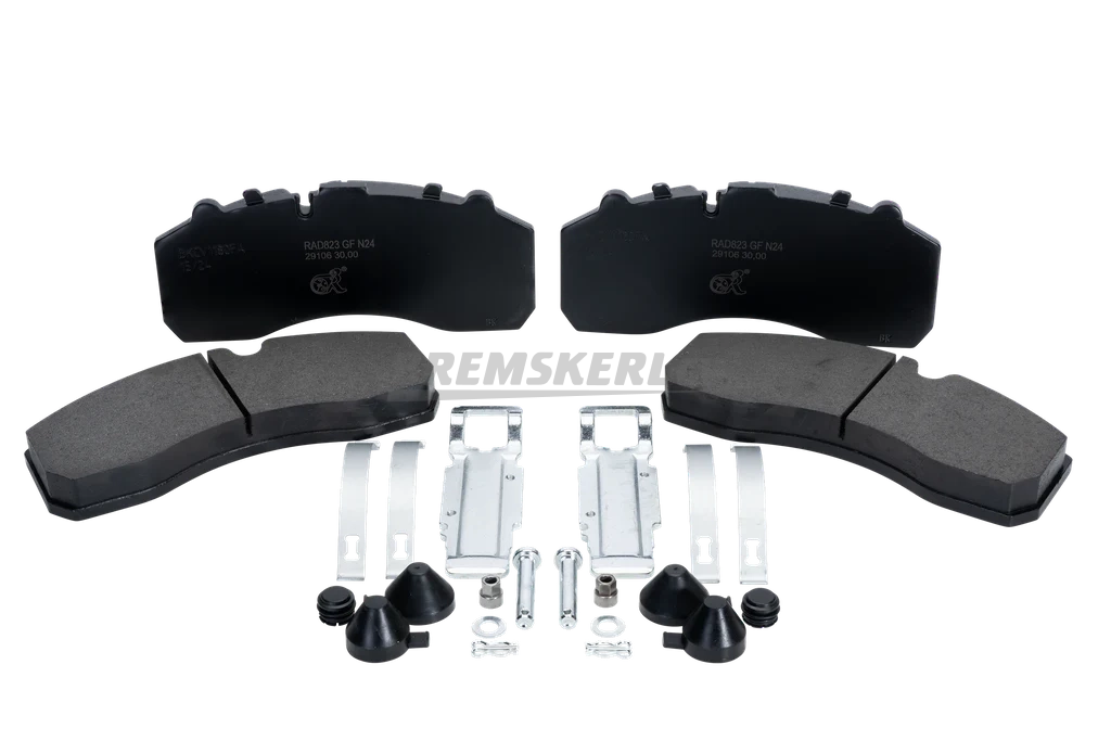 Bremskerl 8031 Pro Brake Pads for Knorr SB7/SN7 – Bremskerl CV, LLC