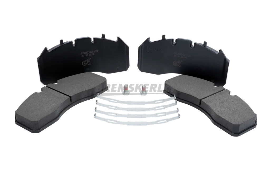 Bremskerl 8031 Pro Brake Pads for Meritor EX225H2 – Bremskerl CV, LLC